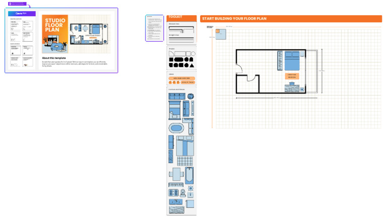 Studio Floor Plan Template Guide | PDF