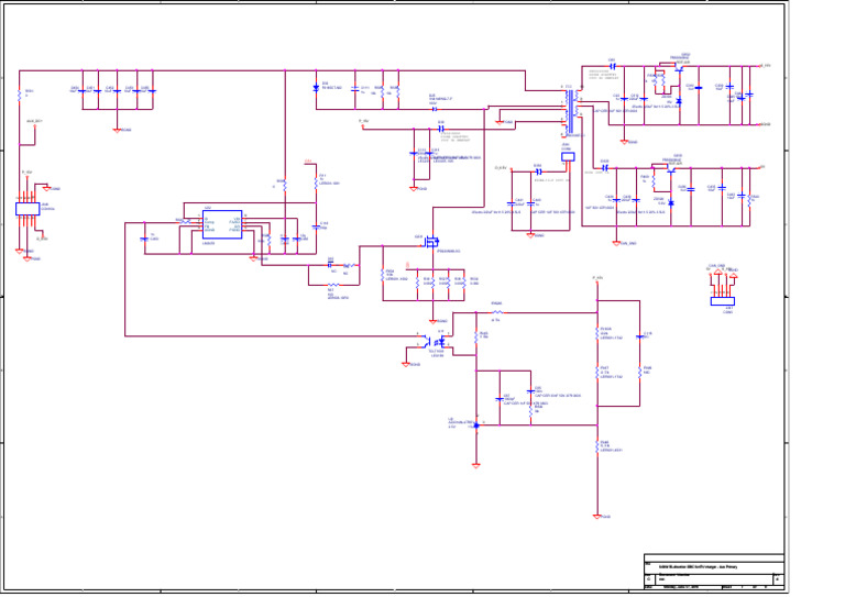 AUX Board Schematic | PDF | Semiconductors | Semiconductor Devices