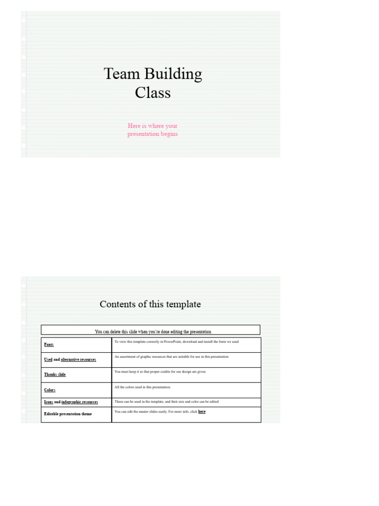 Team Building Class For Elementary - by Slidesgo | PDF | Planets ...