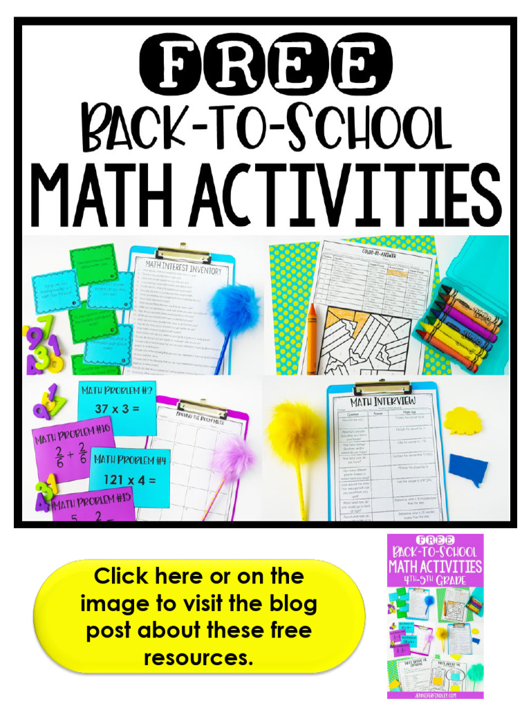 Engaging Math Activities for Students | PDF | Computer File | Mathematics