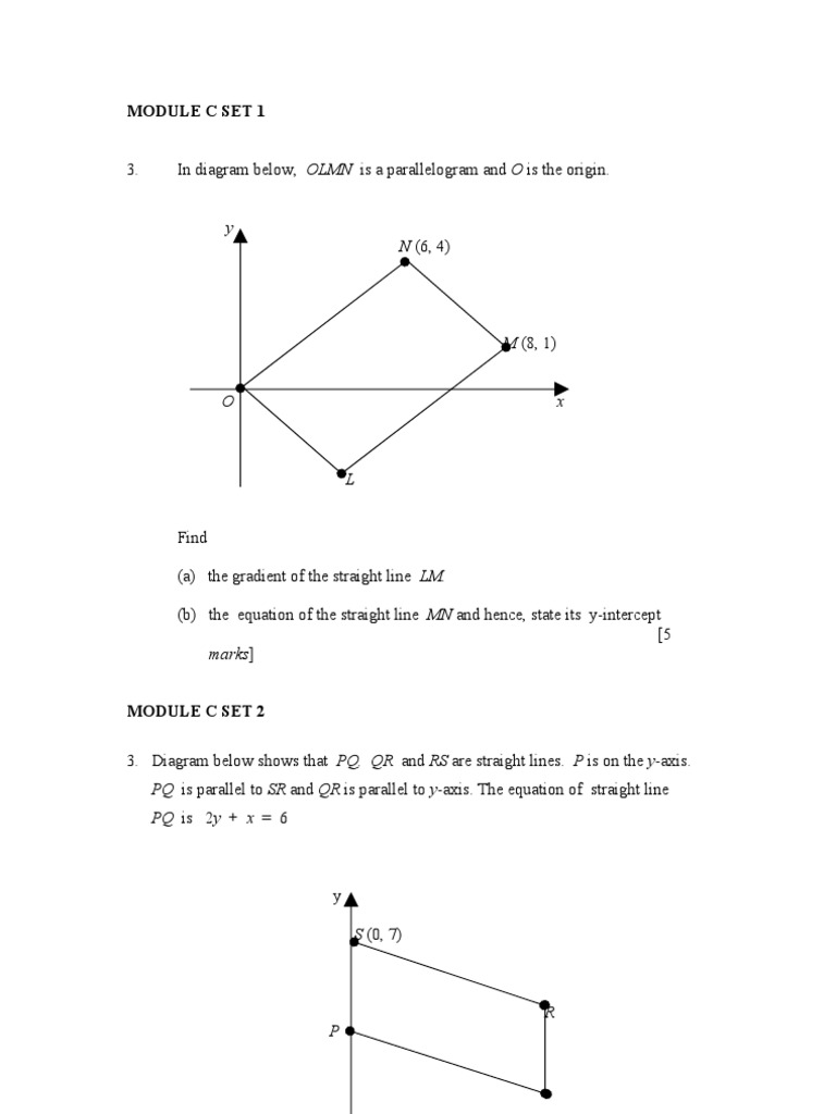 Straight Line | Line (Geometry) | Cartesian Coordinate System | Free 30 ...