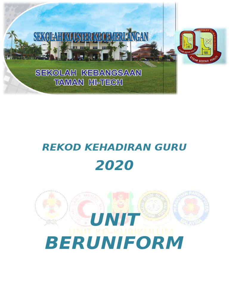 Rekod Penyeliaan Unit Uniform | PDF