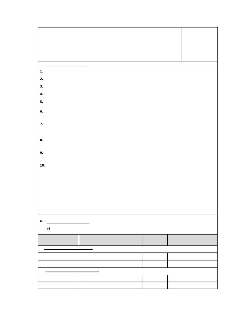 Bio Data Format | PDF