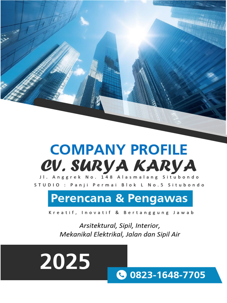Profil Perusahaan CV Surya Karya | PDF