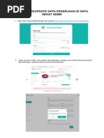 Panduan SATU SEHAT SDMK Dan SISDMK Untuk Kelengkapan Data MPP Digital | PDF