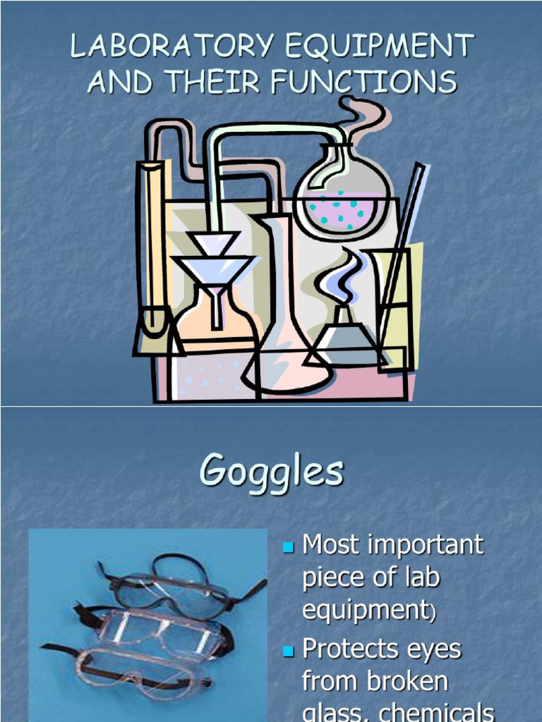Laboratory Equipment and Their Uses | PDF