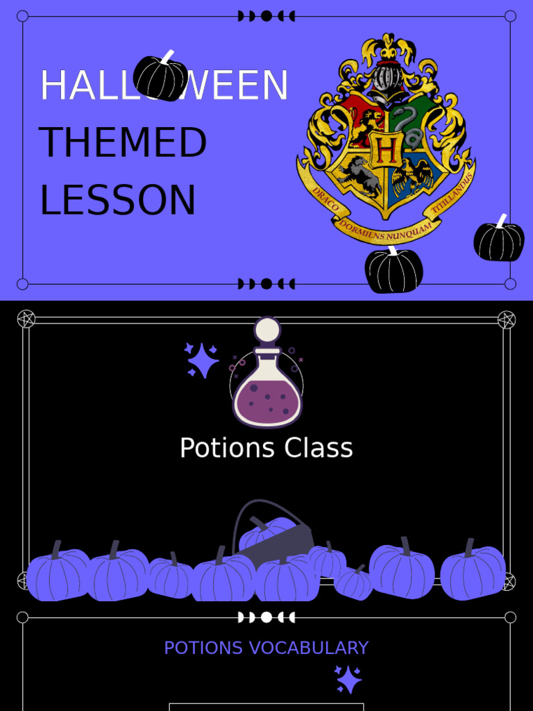 Halloween Theme Lesson | PDF