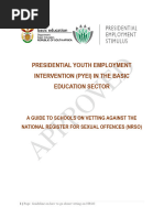 NRSO Certificate Application Guide | PDF | Justice | Crime & Violence