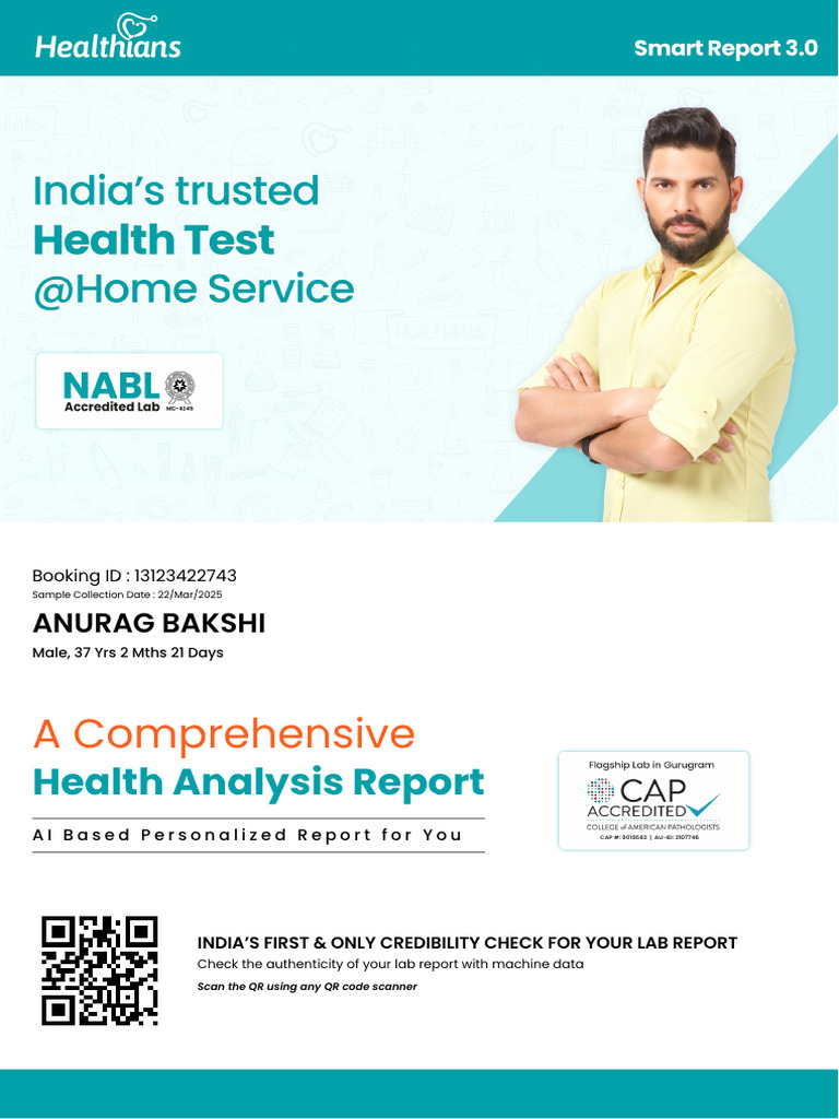 Authentic Lab Report Verification | PDF | Creatinine | Glycated Hemoglobin