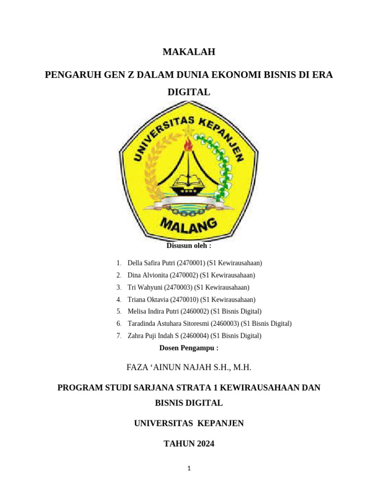Makalah Paper | PDF