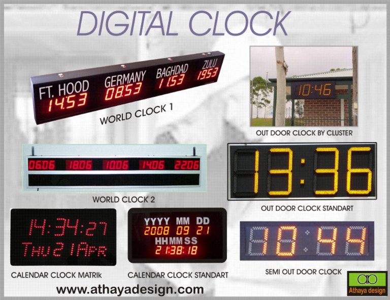 Digital Clock | PDF