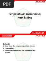 Tabel Torsi Pengencangan Baut | PDF | Griya & Taman