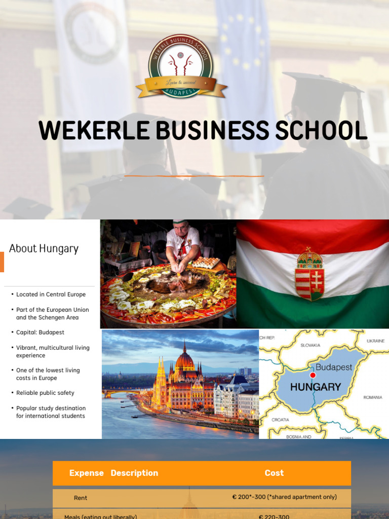 Wekerle Business School Overview | PDF