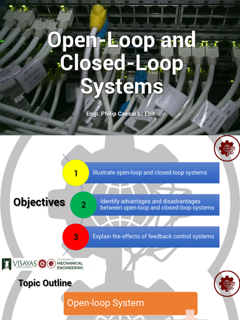 Lecture 2 - Open-Loop and Closed-Loop Systems | PDF | Feedback ...