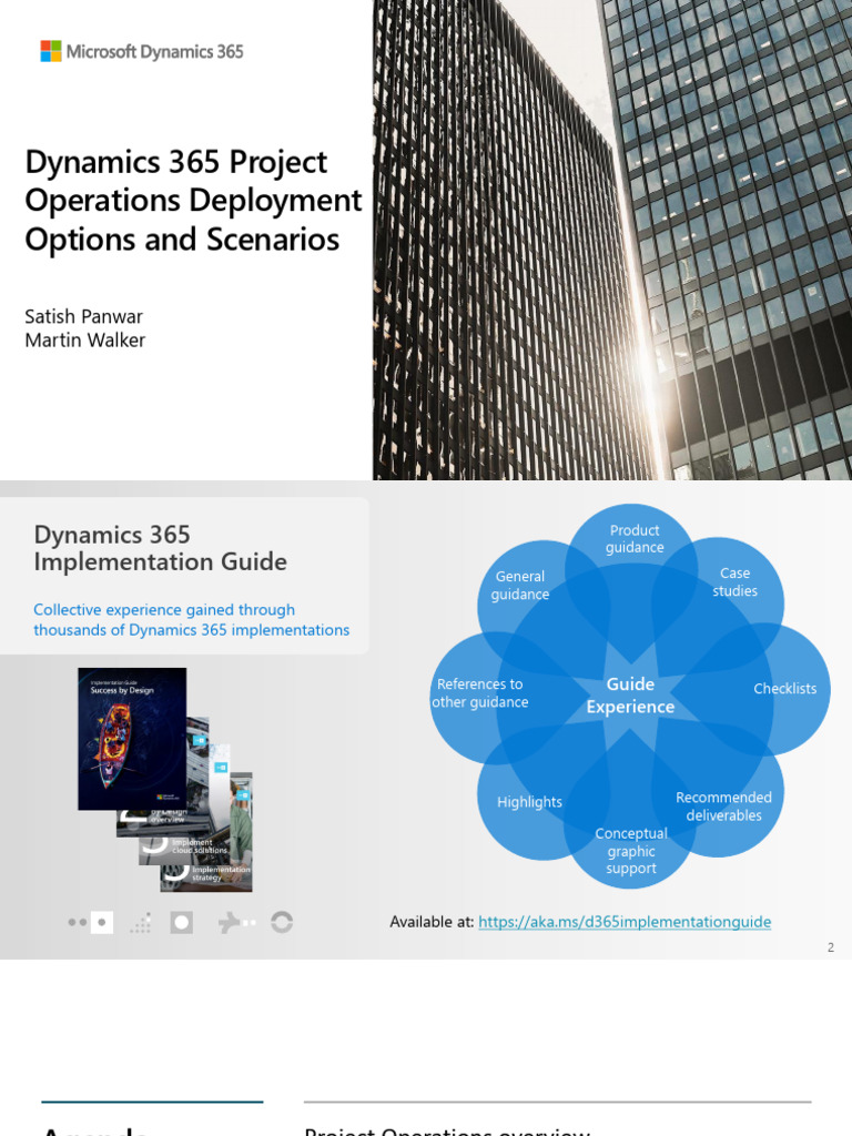 Dynamics 365 Project Operations Guide | PDF | Cloud Computing | Computing