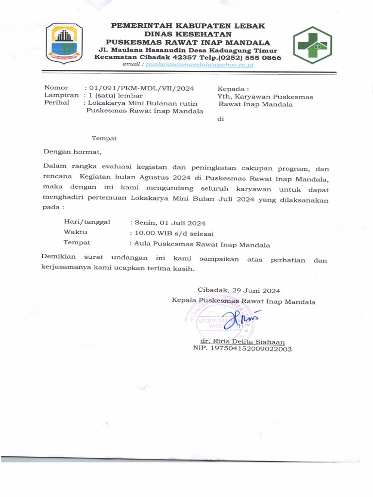 Daun Lokbul Juli Fix | PDF