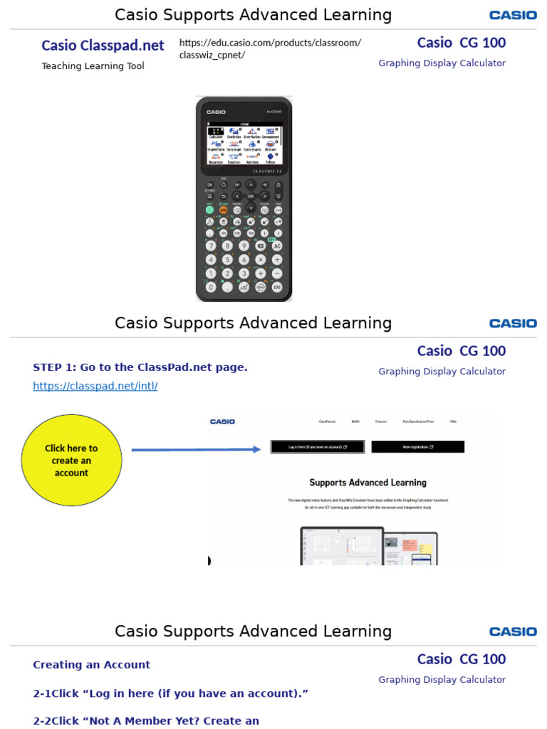 Casio CG 100 Emulator Setup Guide | PDF | Computer Hardware | Computer ...
