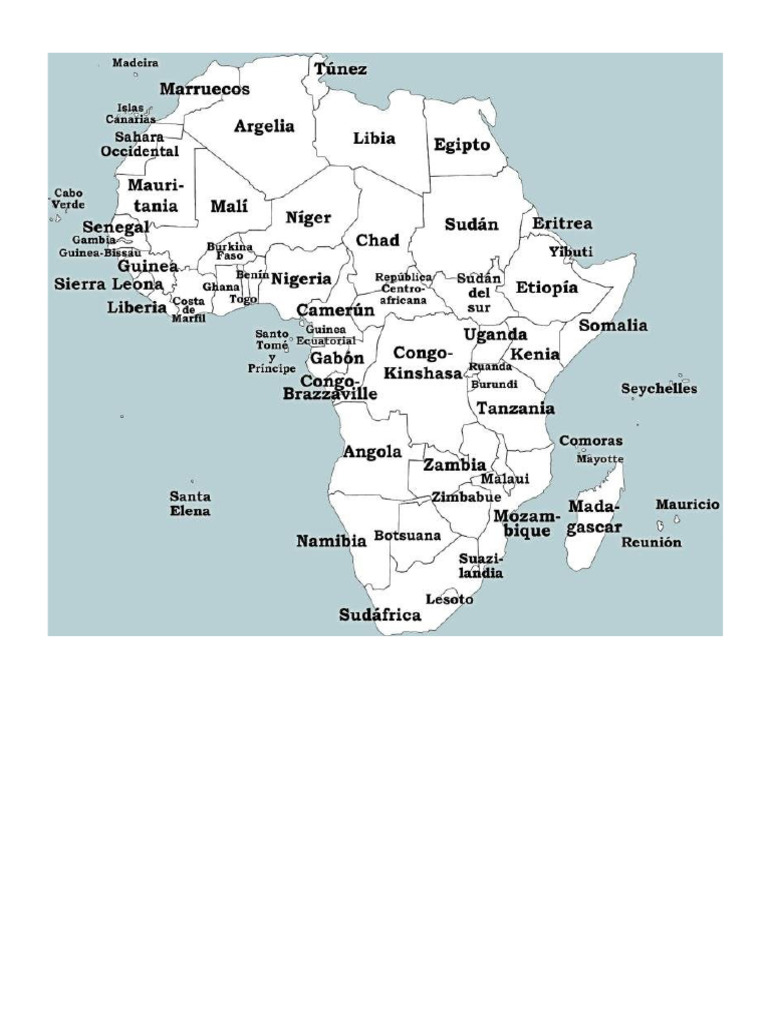 Mapa de Africa | PDF
