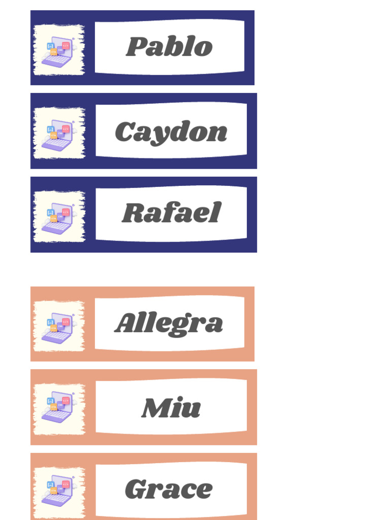 Labels Grade 6 | PDF