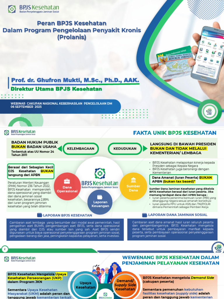 Peran BPJS Kesehatan Dalam Program Pengendalian Prolanis | PDF