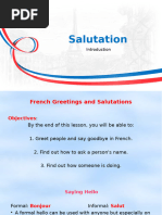Essential French Greetings Guide | PDF