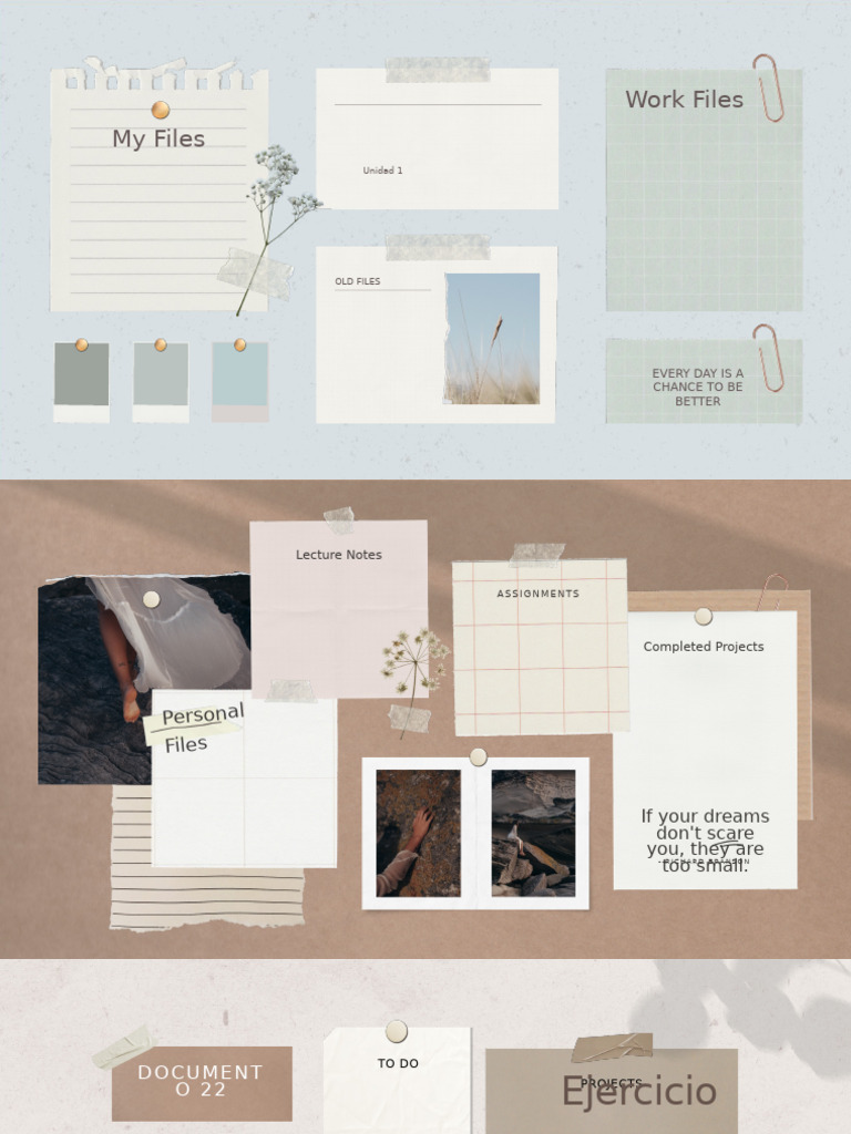 Green and Light Blue Paper Realistic Professional Desktop Wallpaper | PDF