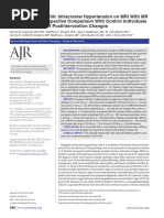 The Evans' Index Revisited | PDF | Sensitivity And Specificity | Neurology