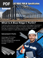 Steel Purlin Specifications | PDF | Engineering Tolerance | Ultimate ...