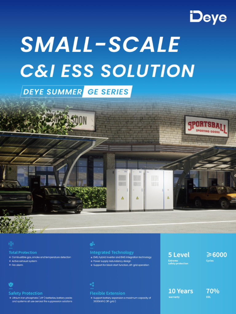 Deye GE-F120-2H2+F60 Series - Brochure 20241111V1.4 - EU | PDF