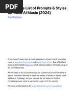 Understanding Pop Ballad Music | PDF | Song Structure | Musical Forms