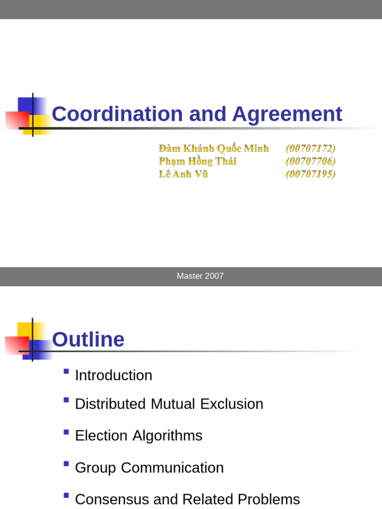 Distributed Mutual Exclusion Algorithms | PDF | Operating System ...