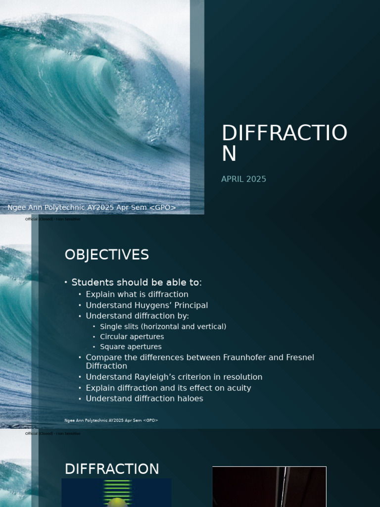 Ay 2025 Apr 1gpo Week 15 Lecture Diffraction Pdf Angular Resolution