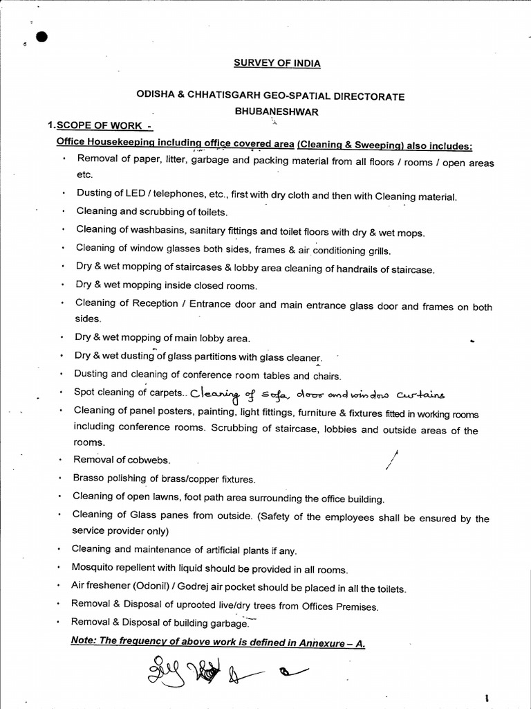 Survey of India Consumables List | PDF