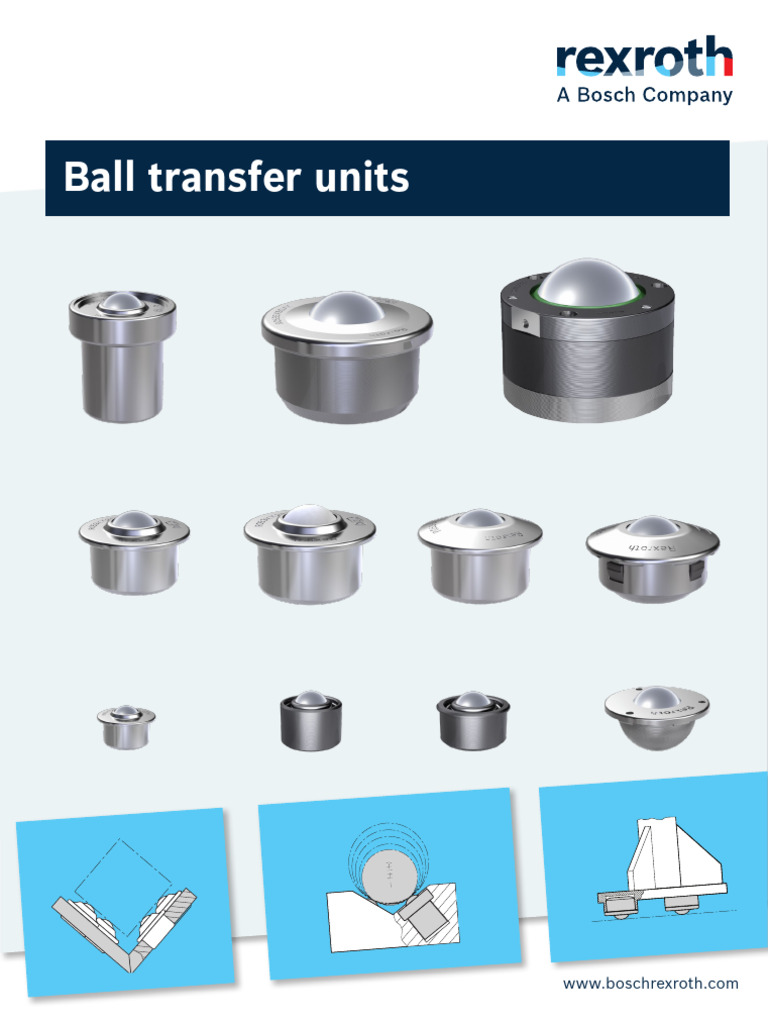 Ball Transfer Units: Product Guide & Specs | PDF | Sheet Metal ...
