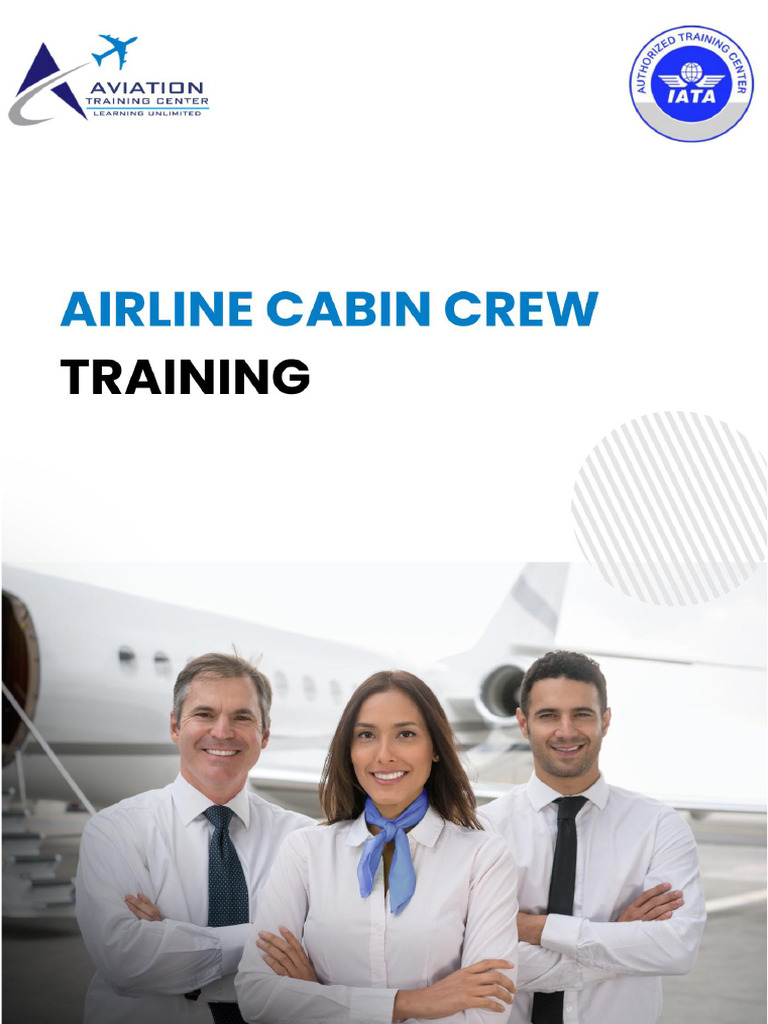 Airline Cabin Crew Training Brochure | PDF | Flight Attendant | Aviation