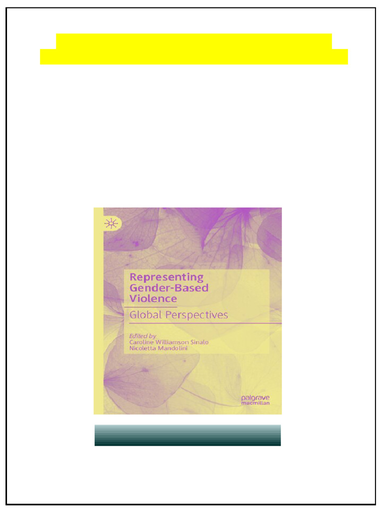 Representing Gender-Based Violence: Global Perspectives Caroline ...