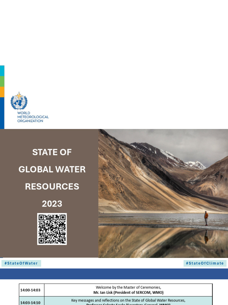 2023 Global Water Resources Report | PDF | River | Hydrology