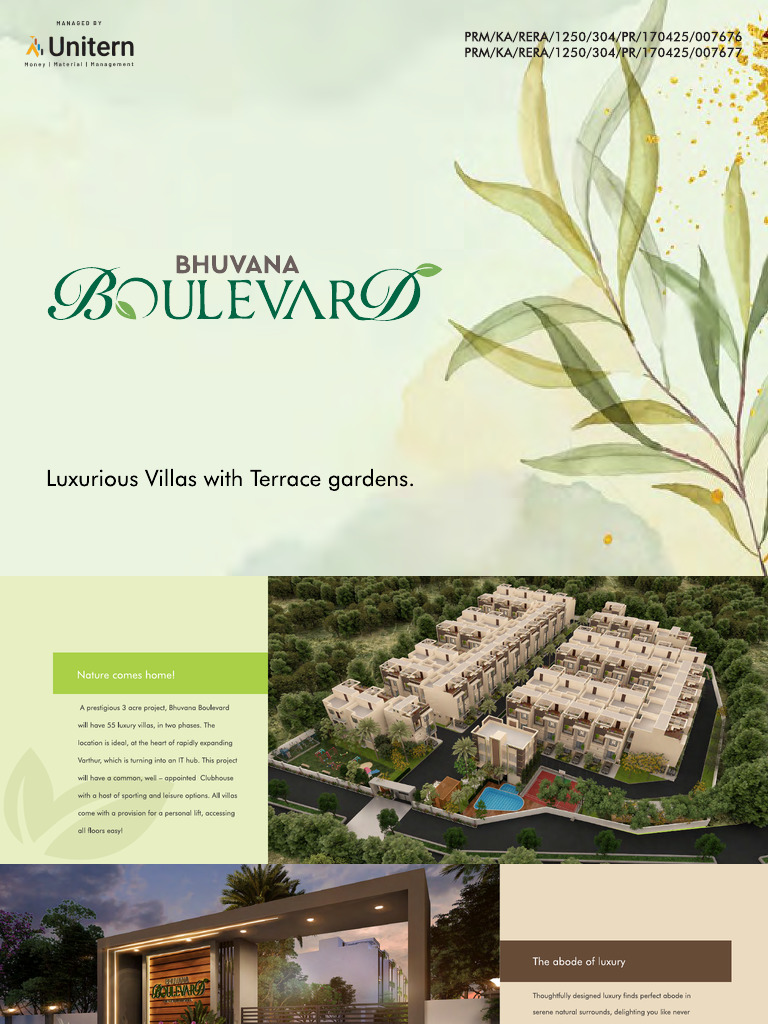 Bhuvana Brochure - 21042025 - V10 VSPR | PDF