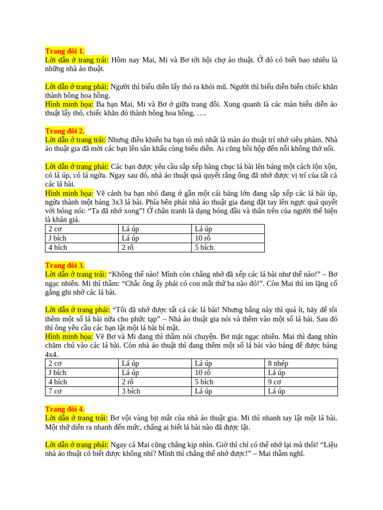 TT4. Hội chợ ảo thuật | PDF