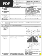 Q3-Week7-Dll-Mathematics 2 | PDF | Shape | Rectangle