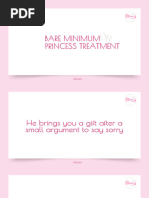 Bare Minimum or Princess Treatment A1+ | PDF