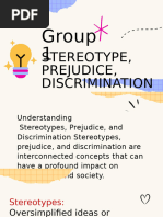 Five Types of Prejudice Explained | PDF | Prejudices | Injustice