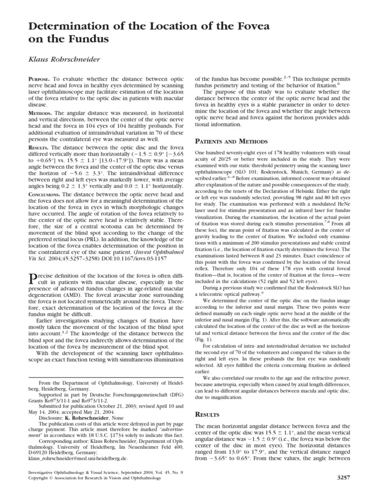 10 1167@iovs 03-1157 | PDF | Visual Acuity | Human Eye