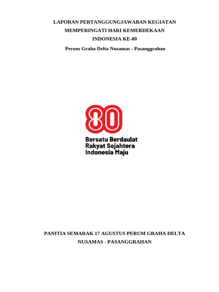 LPJ 17 Agustus 2025 - Rev | PDF
