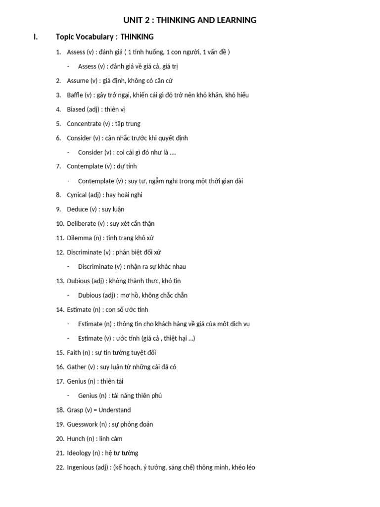 Toaz - Info 123doc Destination c1c2 Vocabulary Details PR | PDF