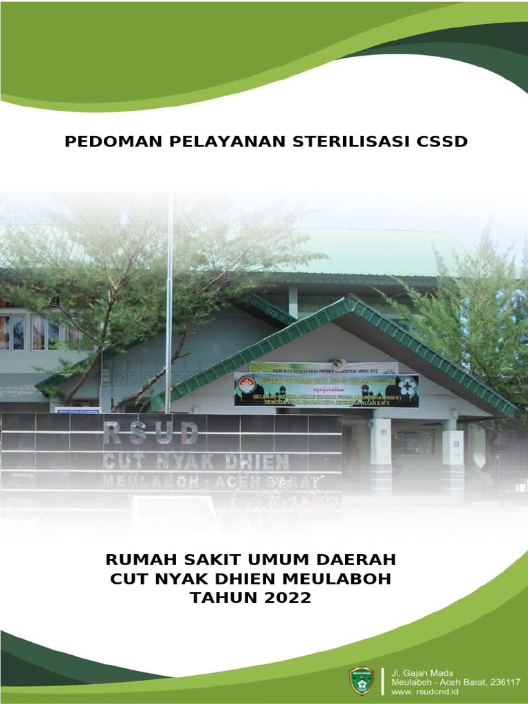 PEDOMAN PELAYANAN CSSD | PDF