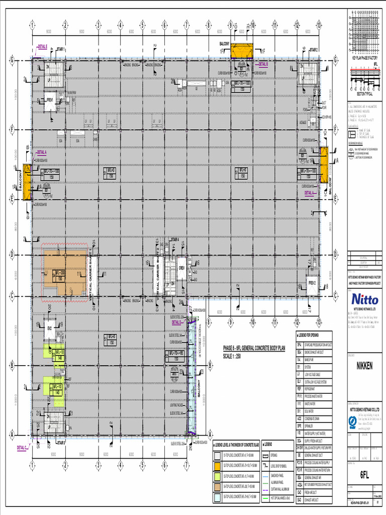 06.Nov.2023-Phase 6-6FL+0 Concrete Body Plan | PDF