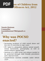 POCSO Act, 2012 | PDF
