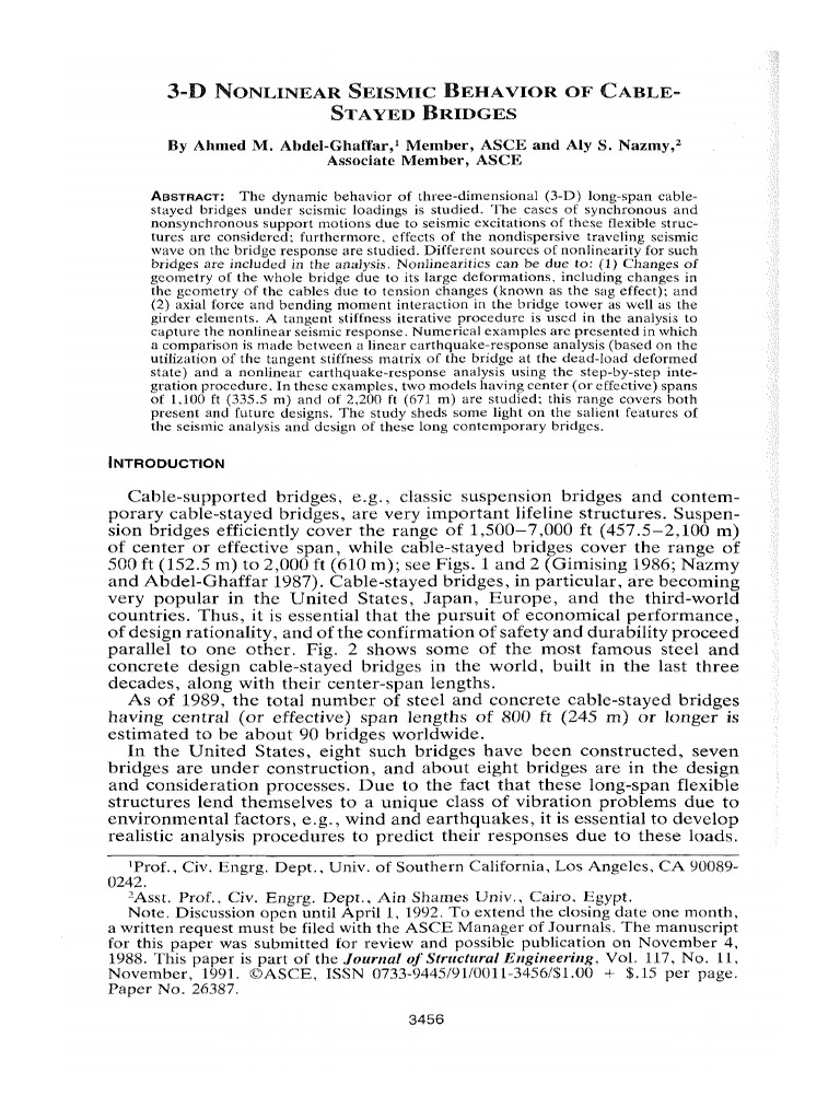 28asce 290733-9445 281991 29117 3a11 283456 29 | PDF | Nonlinear System ...