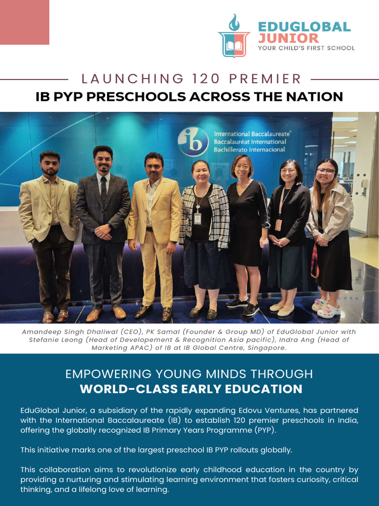 EduGlobal Junior - IB 1 | PDF | Intelligence | Behavior Modification